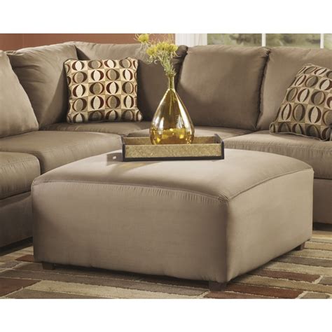 Signature Design By Ashley Cowan Mocha Oversized Accent Ottoman