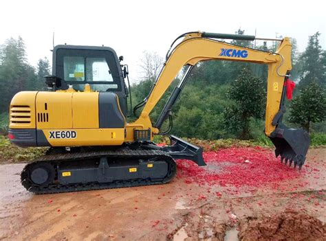 Xcmg Official Xe60d 6 Tonnes Small Excavator With Hydraulkic Thumb Xcmg