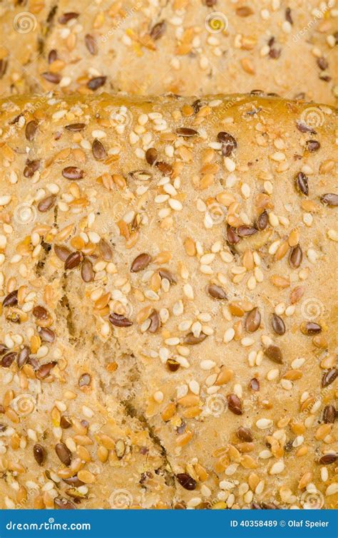 Multi Grain Bread Texture Stock Image Image Of Cuisine 40358489