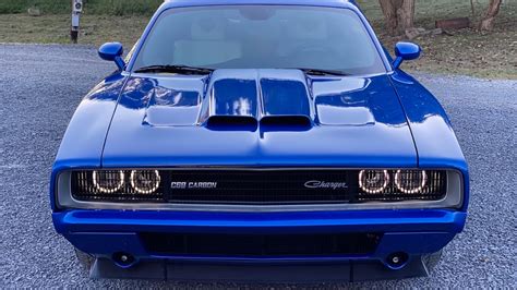 C68 Carbon Is A 2022 Dodge Challenger Hellcat Wearing An Old School