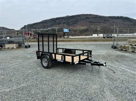 New Suretrac 5x8 Utility Trailer W Ramp Gate 2990lb Gvw Wholesale