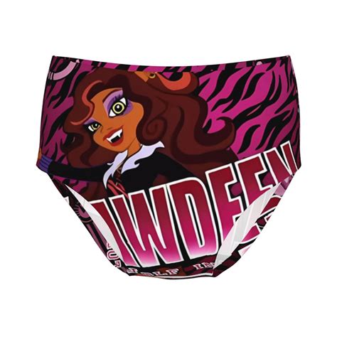 Defioc Monster High Pattern Girls Underwearstretch Cotton Panties For