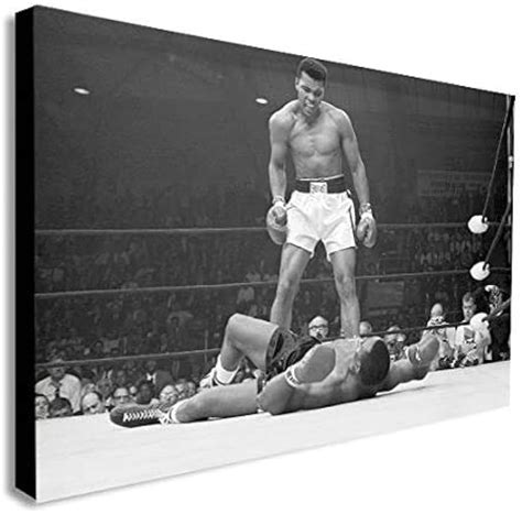 Muhammad Ali Poster Sonny Liston