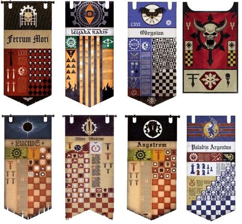 Nice Banner Set Warhammer 40k Warhammer 40k Artwork Warhammer