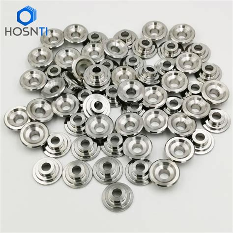 1503 And 1630 Titanium Valve Spring Retainers Baoji Hosn Titanium Co