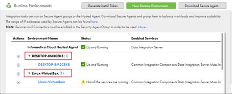 Secure Agent Groups In Informatica Cloud Iics Thinketl