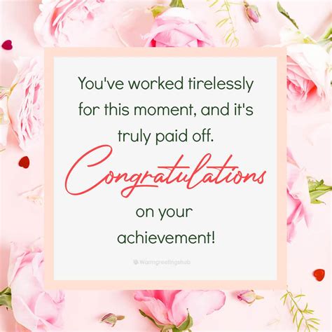 Congratulations On Your Achievement Messages Pin Page