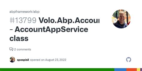 Volo Abp Account Pro Public Application AccountAppService Class Issue Abpframework