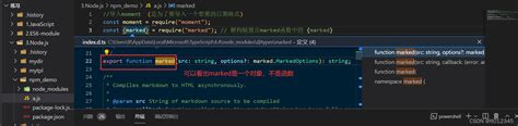 【解决安装的marked包运行显示marked Is Not A Function的问题】 Csdn博客