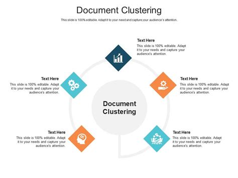 Document Clustering Ppt Powerpoint Presentation Icon Maker Cpb