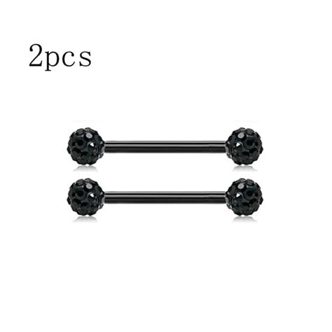 Girl Power Black Nipple Bars Cum Swing With Me