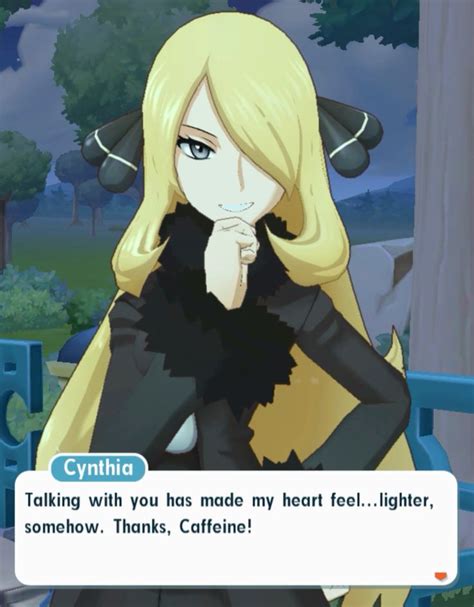 Pokémon Cynthia Screencaps Pokemon Cynthia Pokemon Characters Pokemon