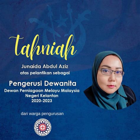 Dpmm Kelantan Tahniah Pada Junaida Binti Abdul Aziz Atas