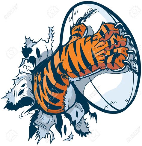 Tiger Scratch Vector Clipart Free Download On Clipartmag
