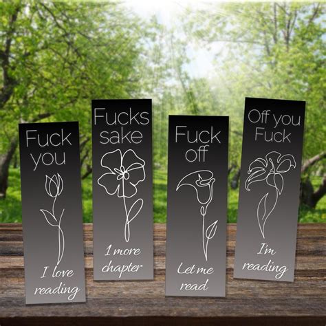Swearing Printable Bookmark Sassy Book Lover T Png And  Etsy