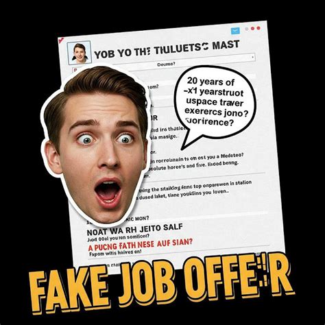 Fake Job Offer Meme Youtube