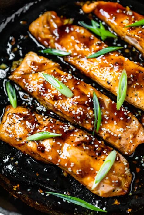 Honey Soy Salmon Easy And Quick The Almond Eater