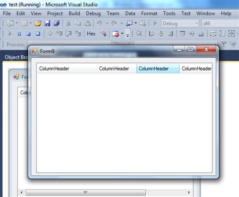 Winforms Listview Different Display On Design Time And Run