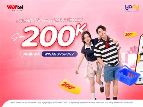 Yody X Wintel Thể Hiện Phong Cách Không Giới Hạn Với ưu đãi Giảm Ngay
