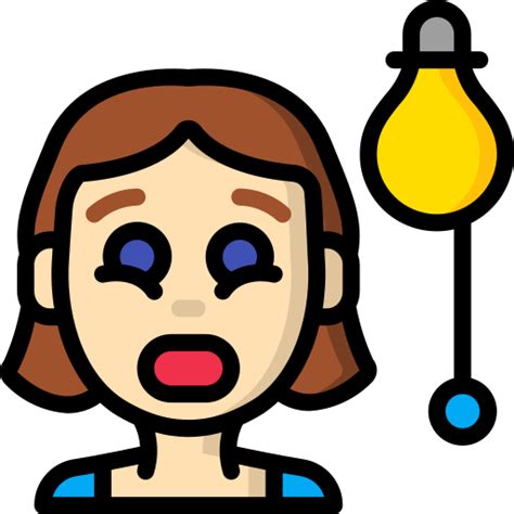 Scared Basic Miscellany Lineal Color Icon