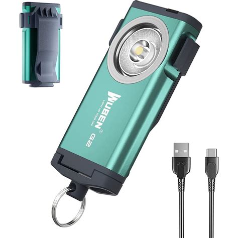 Yone Jx Je G2 Mini Flashlight Key Chain 500 Lumens Rechargeable Pocket Flashlight 5 Modes