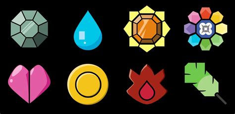 Gym Badges Pokémon Wiki Fandom