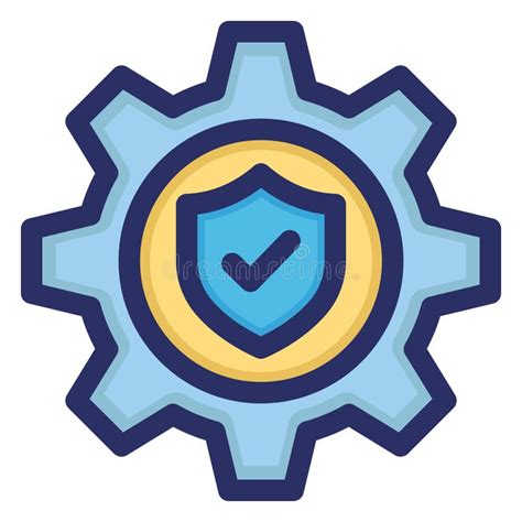 Protection Security Isolated Vector Icon Which Can Easily Modify Or