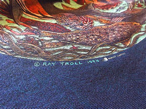 Yahooオークション ビンテージ90s Ray Trollプリントtシャツ紺size
