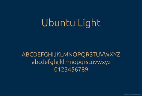 Ubuntu Light Font Free Download Ttf Otf Wisabo Fonts