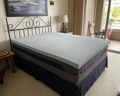 Mainstays 3 Memory Foam Mattress Topper Queen