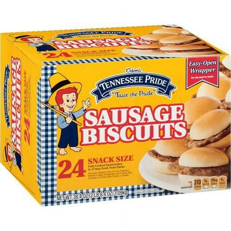 Odoms Tennessee Pride Sausage Tennessee Pride Sausage Biscuits 384 Oz