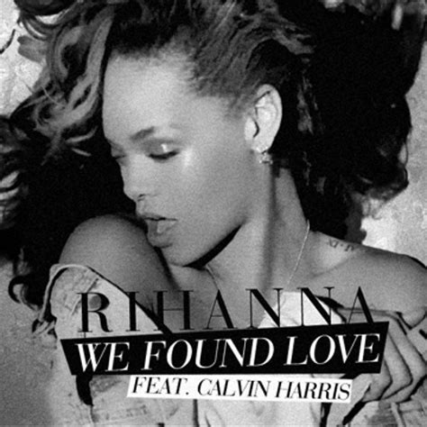 Rihanna We Found Love Album Cover