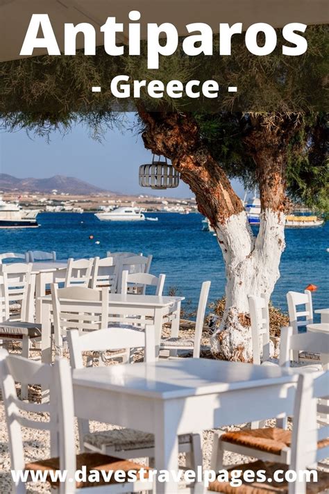 How To Travel From Milos To Antiparos Island