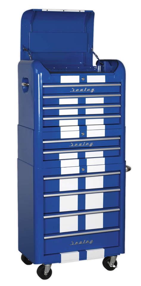 Sealey Ap28combo2bws Retro Style Topchest Mid Box And Rollcab
