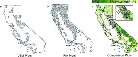 Locations Of Historical And Contemporary Forest Structure Plot Data Download Scientific Diagram