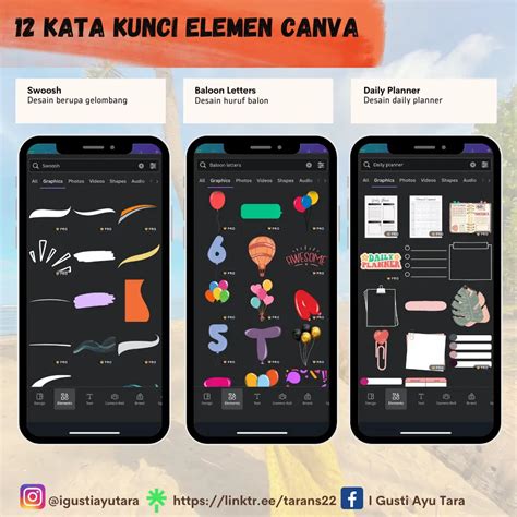 Masih Penasaran Dengan Kata Kunci Elemen Di Canva Galeri Diposting