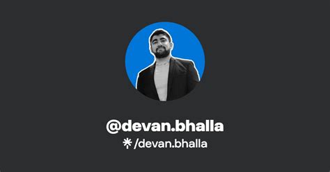 Devanbhalla Instagram Linktree