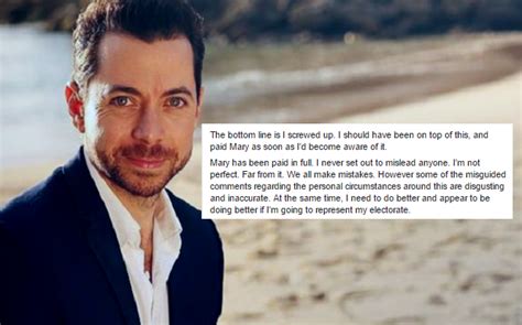 James Mathison Hits Back At 1st Political Scandal Outlines Debt Bungle