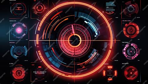 Premium Ai Image Control Panel Template Gui For Game Background