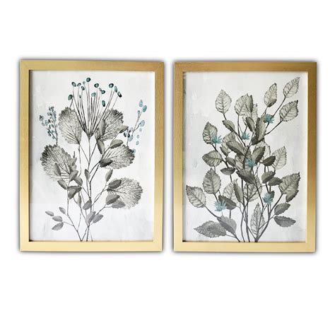 Silver Leaves Wall Art At Elvira Pierce Blog