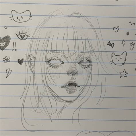 How To Draw A Face Y2k At Helen Byrne Blog