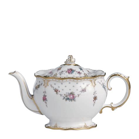 Royal Antoinette Teapot 1530ml Royal Crown Derby