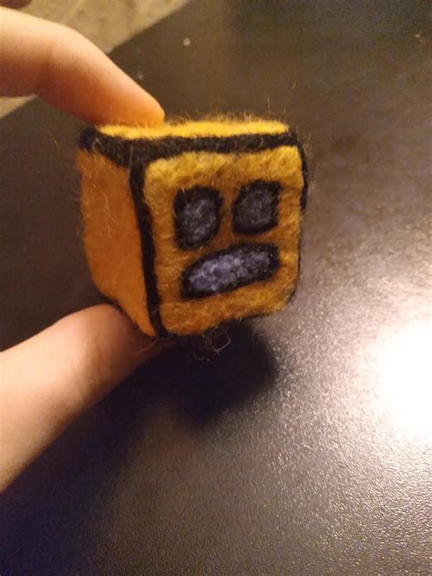 I Felted Gd Cube R Geometrydash