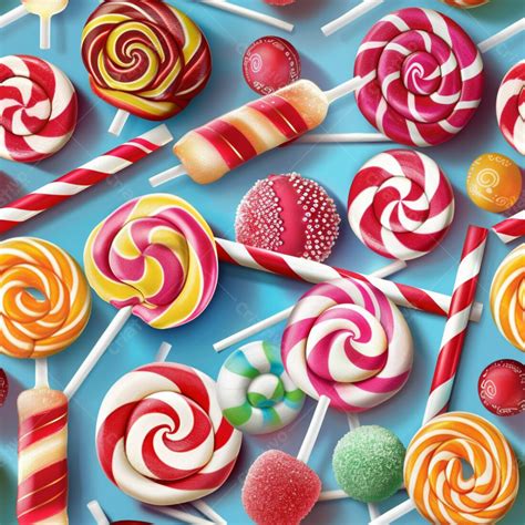 Candy Pattern High Resolution Design Texturas Premium Download