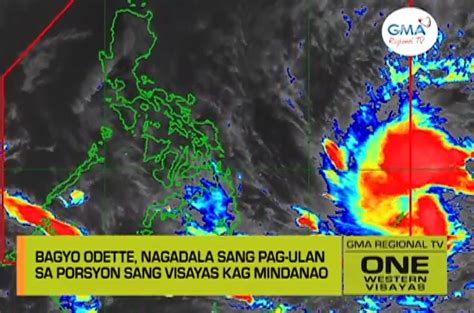 One Western Visayas Bagyo Odette Nagadala Sang Pag Ulan Sa Porsyon