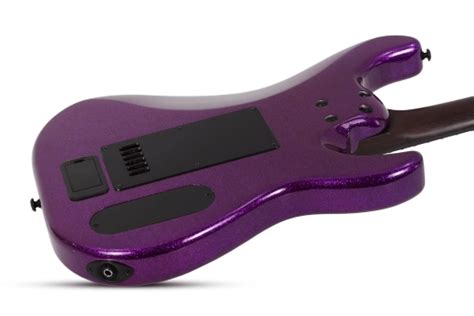 Schecter Daniel Haniss Danskimo 6 Electric Guitar Purple Sparkle Left Handed Long And Mcquade