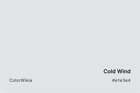 46 Shades Of Wind Color