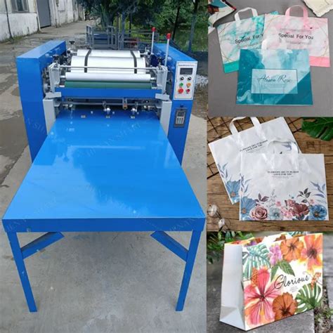 Mylar Canvas Plastic Poly Bag Custom Print Barcode Printing Machine