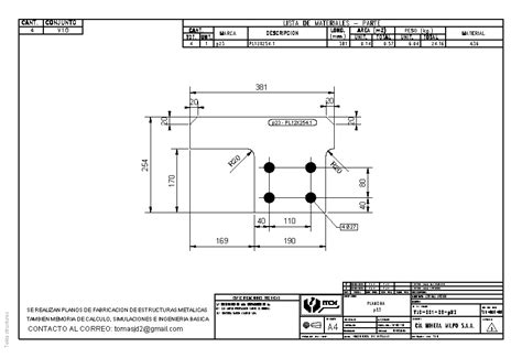Planos De Fabricación Estructura Metalica Página 2