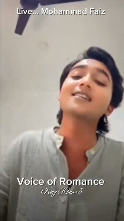 Voice Of Romance Mohammad Faiz 🤍mohdfaiz Mdfaiz Youtubeshorts